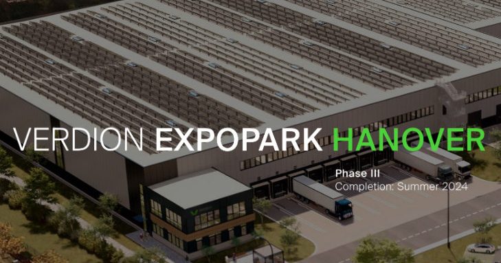 Verdion ExpoPark Hanover: 15,000 sq m of state-of-the-art sustainable ...